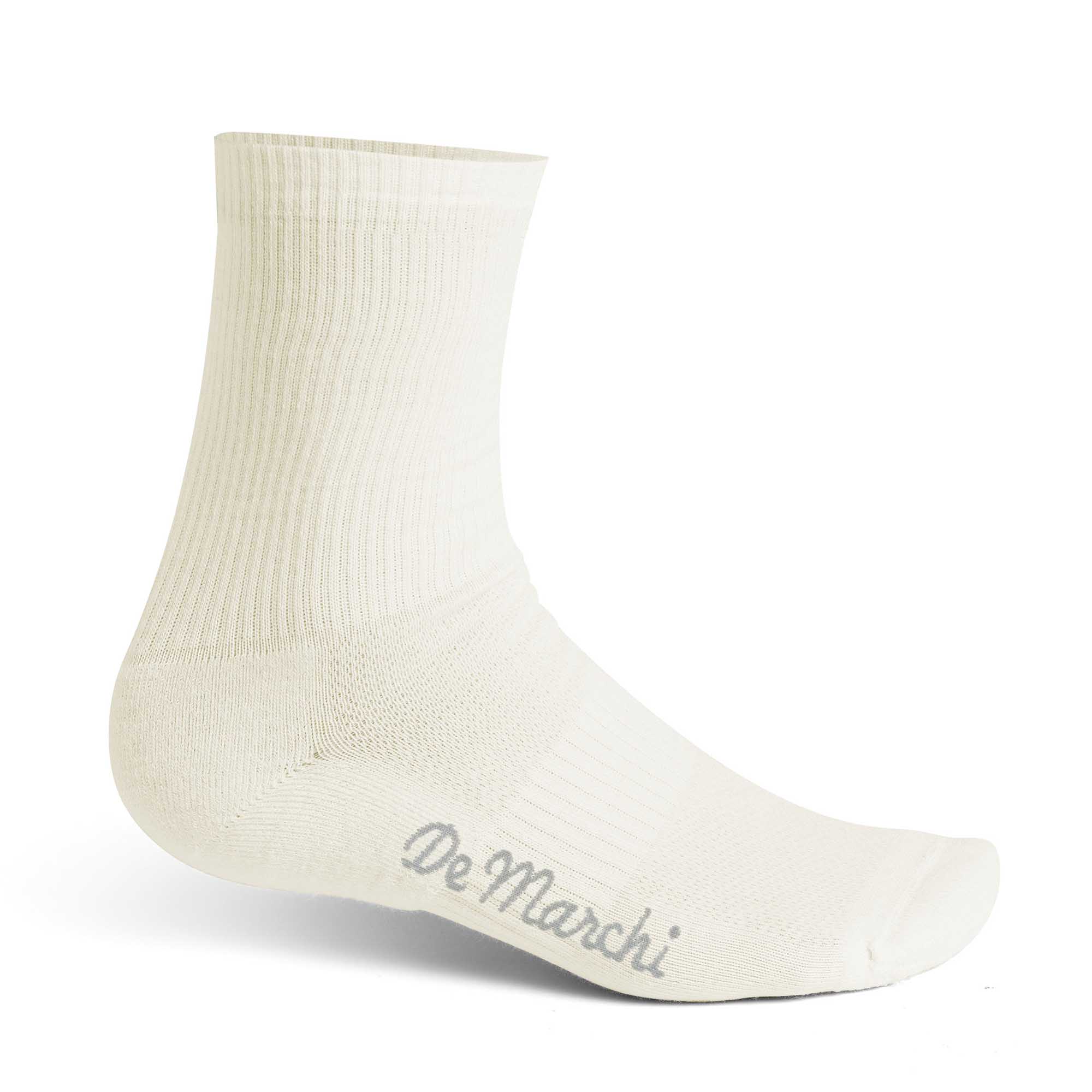 Classic Merino Cycling Socks, White | Shop Now