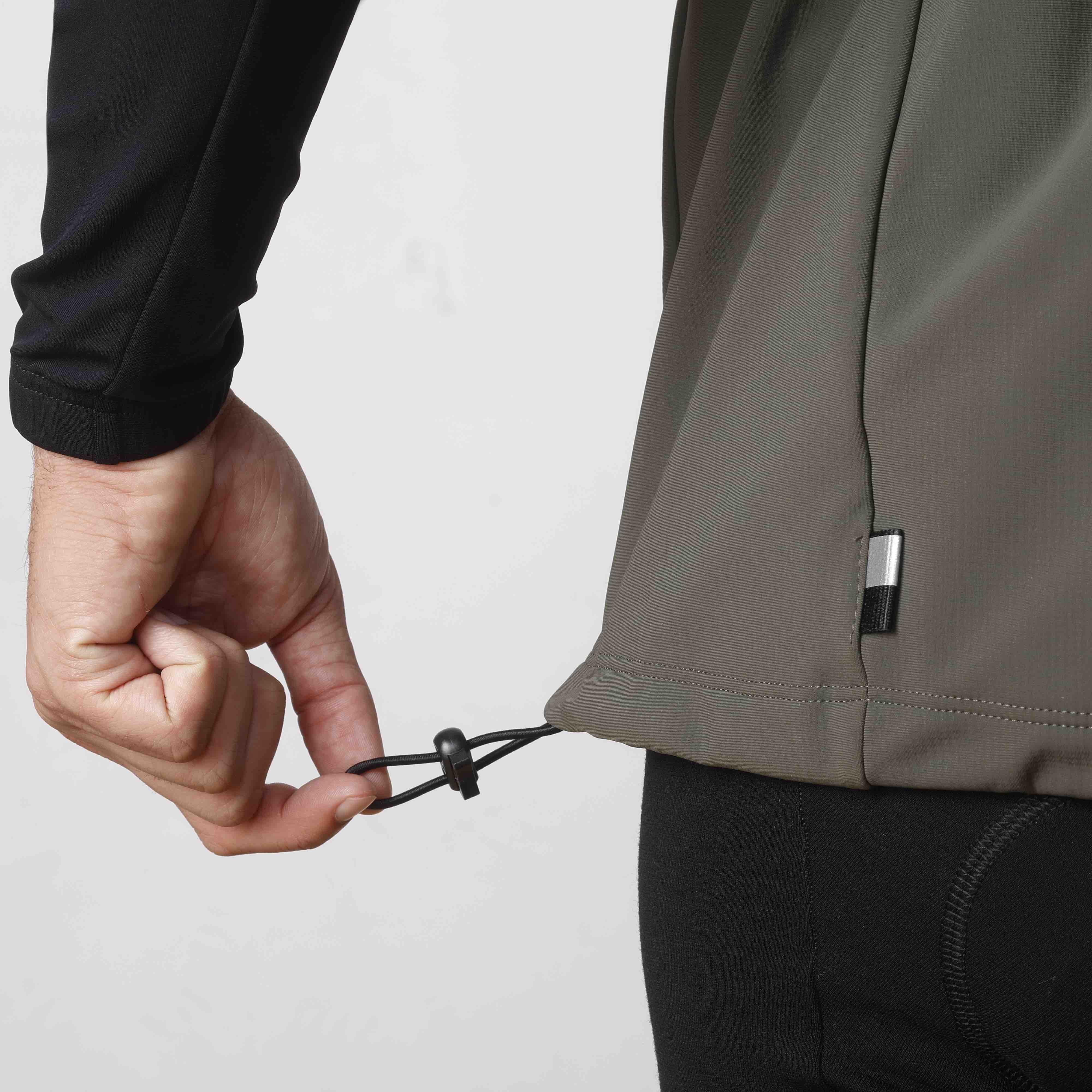 Classic Softshell Cycling Vest, Military Olive | Shop Now