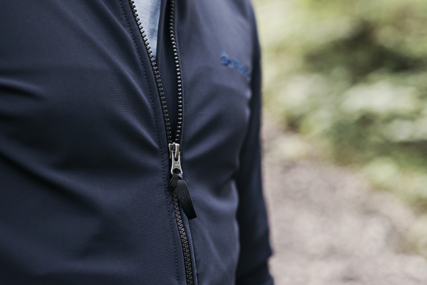 Classic Softshell Cycling Jacket, Navy | Shop Now