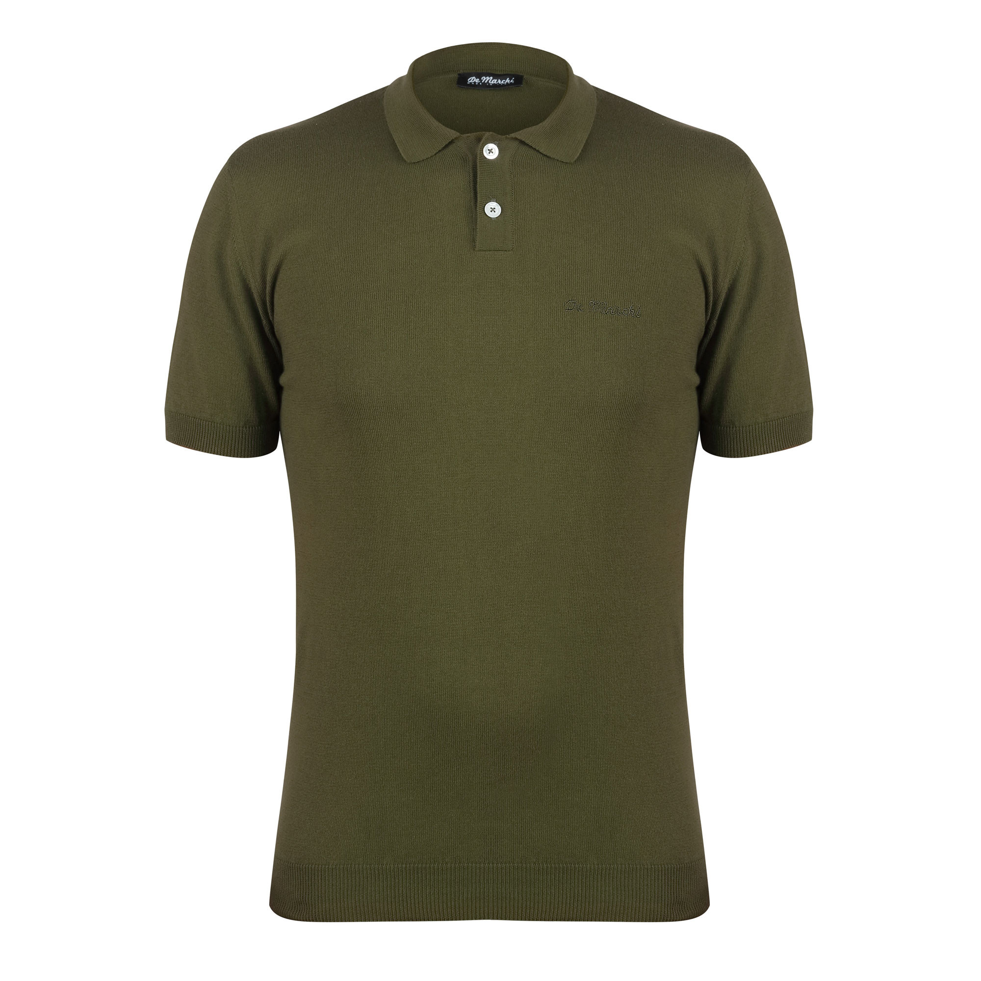 Riviera Cotton Bike Polo, Olive | Shop Now