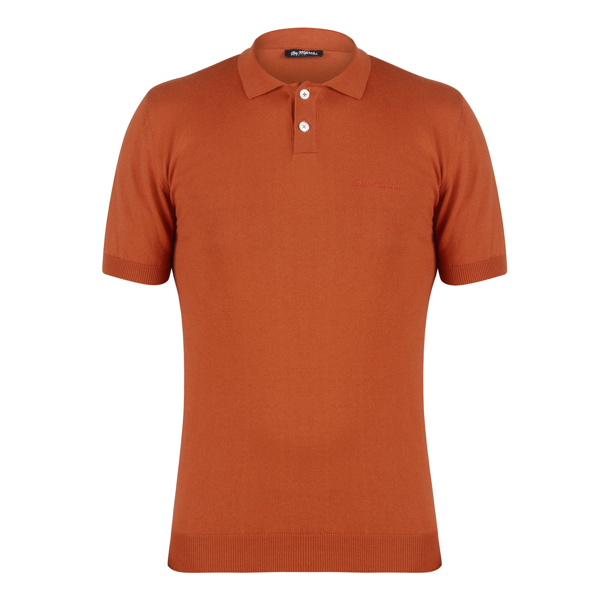 Riviera Cotton Bike Polo, Copper | Shop Now