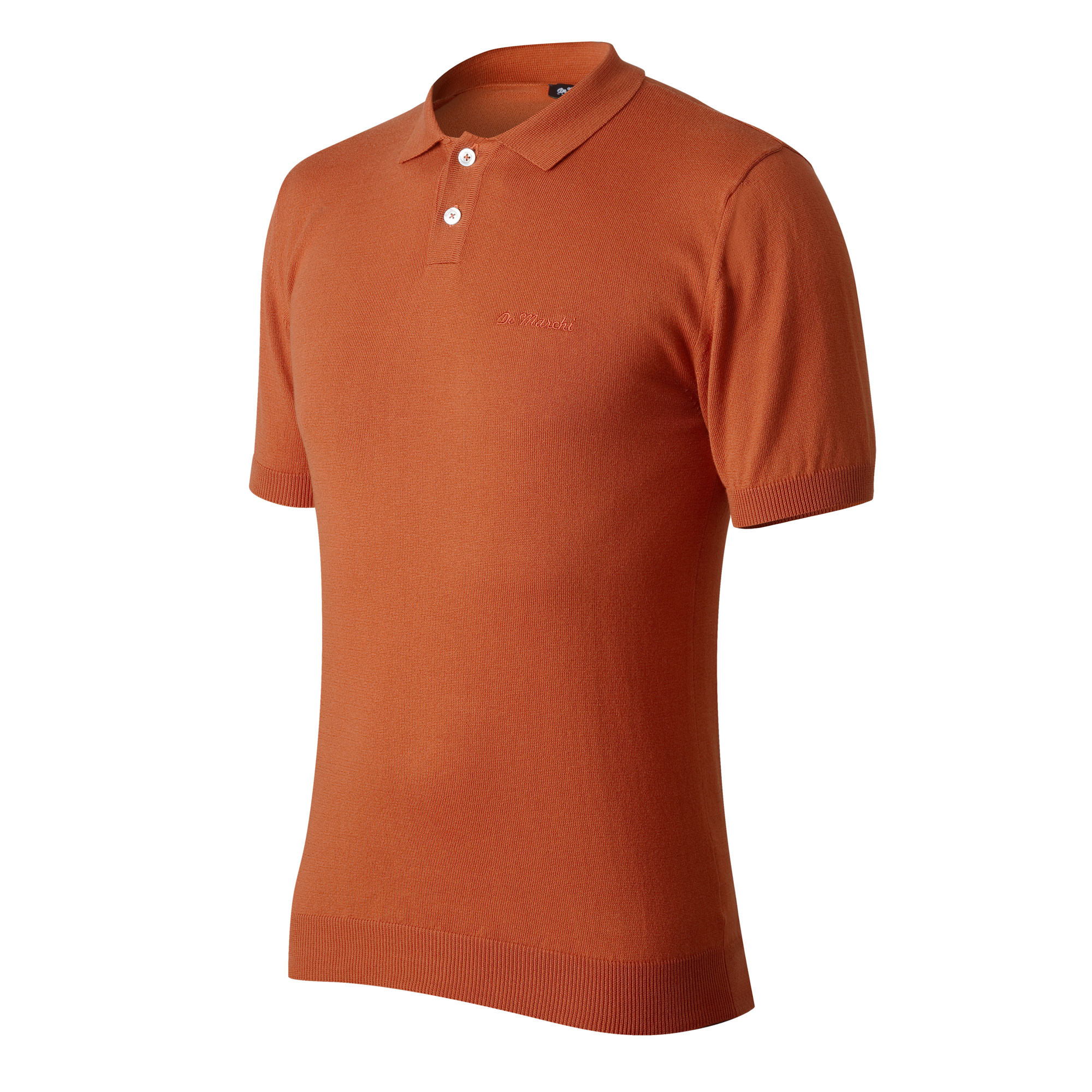 Riviera Cotton Bike Polo, Copper | Shop Now