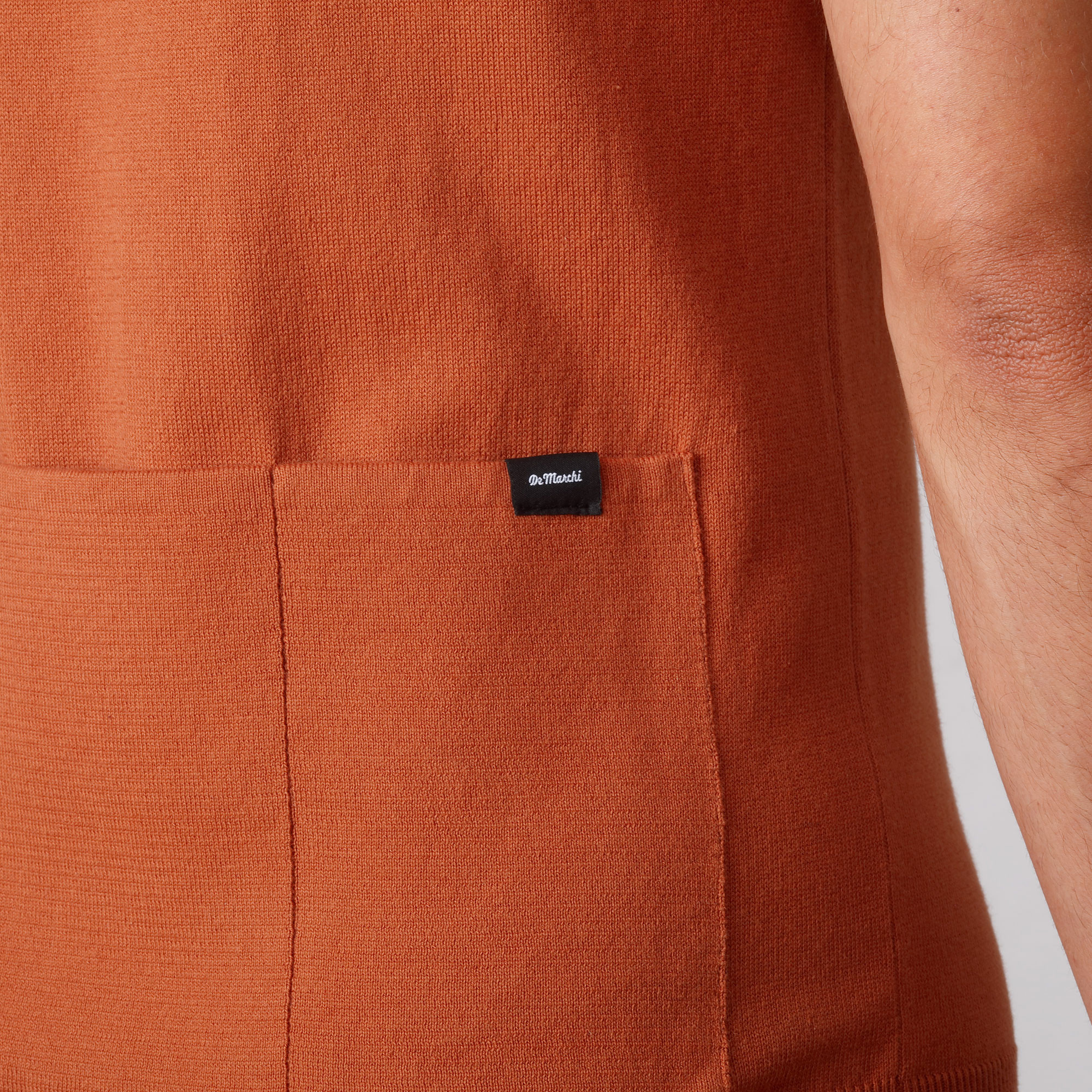 Riviera Cotton Bike Polo, Copper | Shop Now