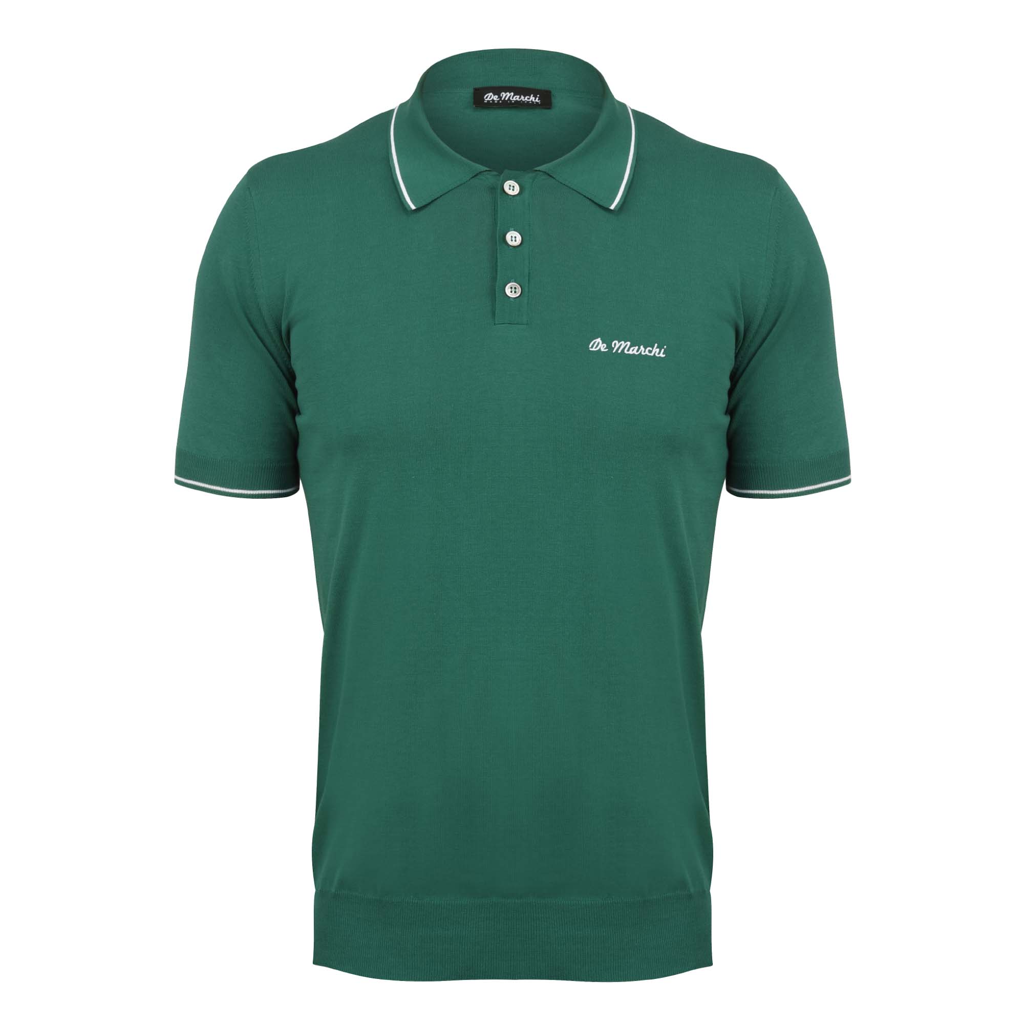 Elite Cotton Polo Shirt for Cycling, Golf Green | Shop Now